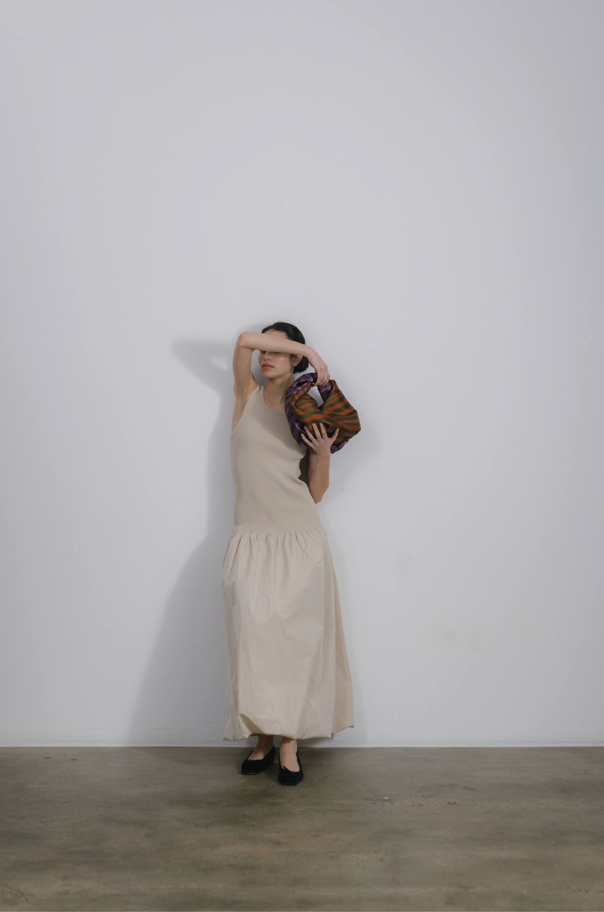 Frida Dress Balloon Beige - Laia Alen